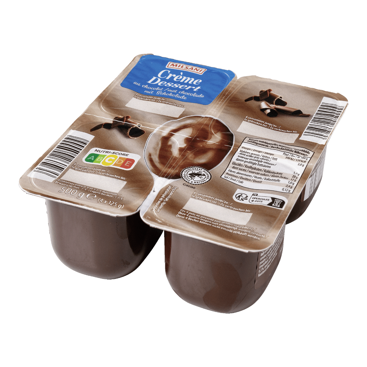 Roomdessert chocolade MILSANI® kopen bij ALDI België