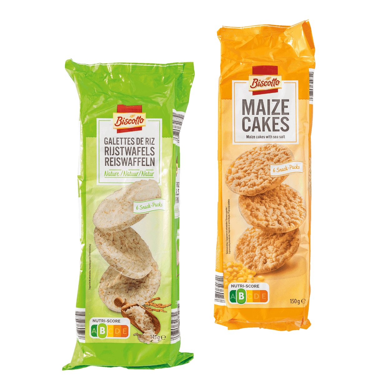 Rijstwafels of maïswafels BISCOTTO® kopen bij ALDI België