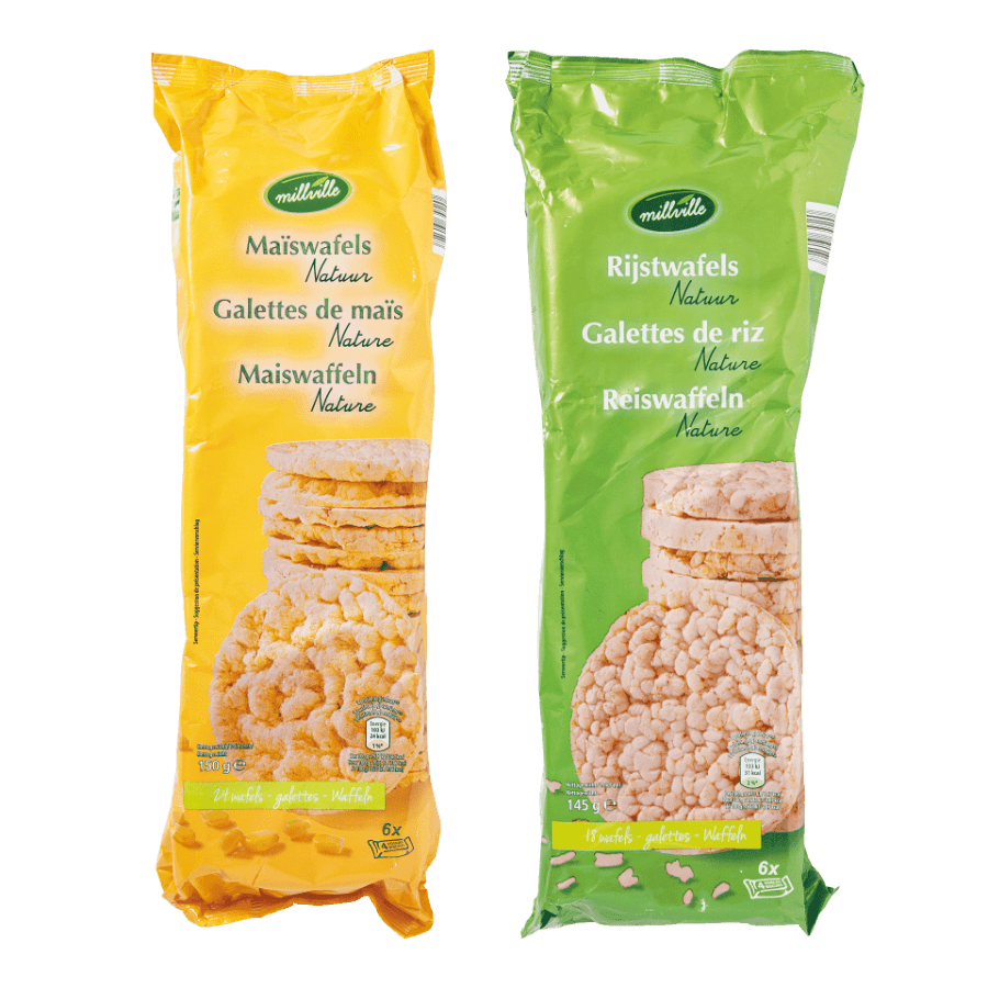 MILLVILLE® Rijstwafels of maïswafels kopen bij ALDI België