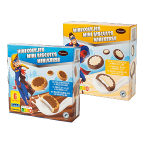 MONARC® Minikoekjes met chocolade en melkvulling, 6 st. kopen bij ALDI ...