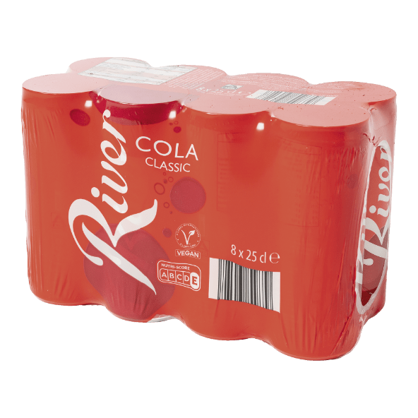 Cola regular, 8 st. RIVER® kopen bij ALDI België