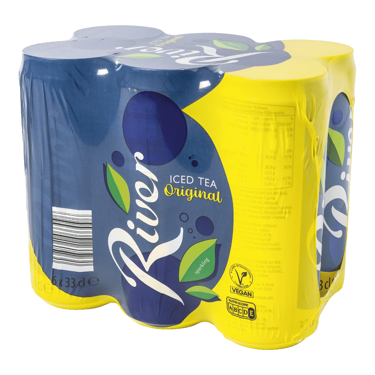 Iced tea Original, pack de 6 RIVER® bon marché chez ALDI