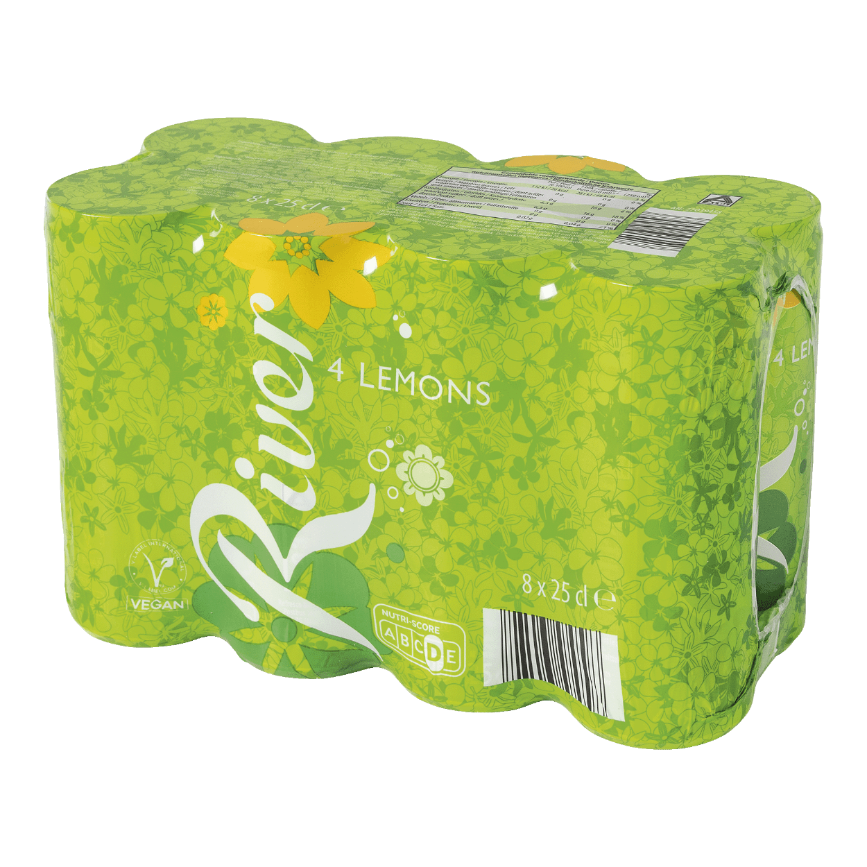 Limonade 4 lemons, 8 pcs RIVER® bon marché chez ALDI