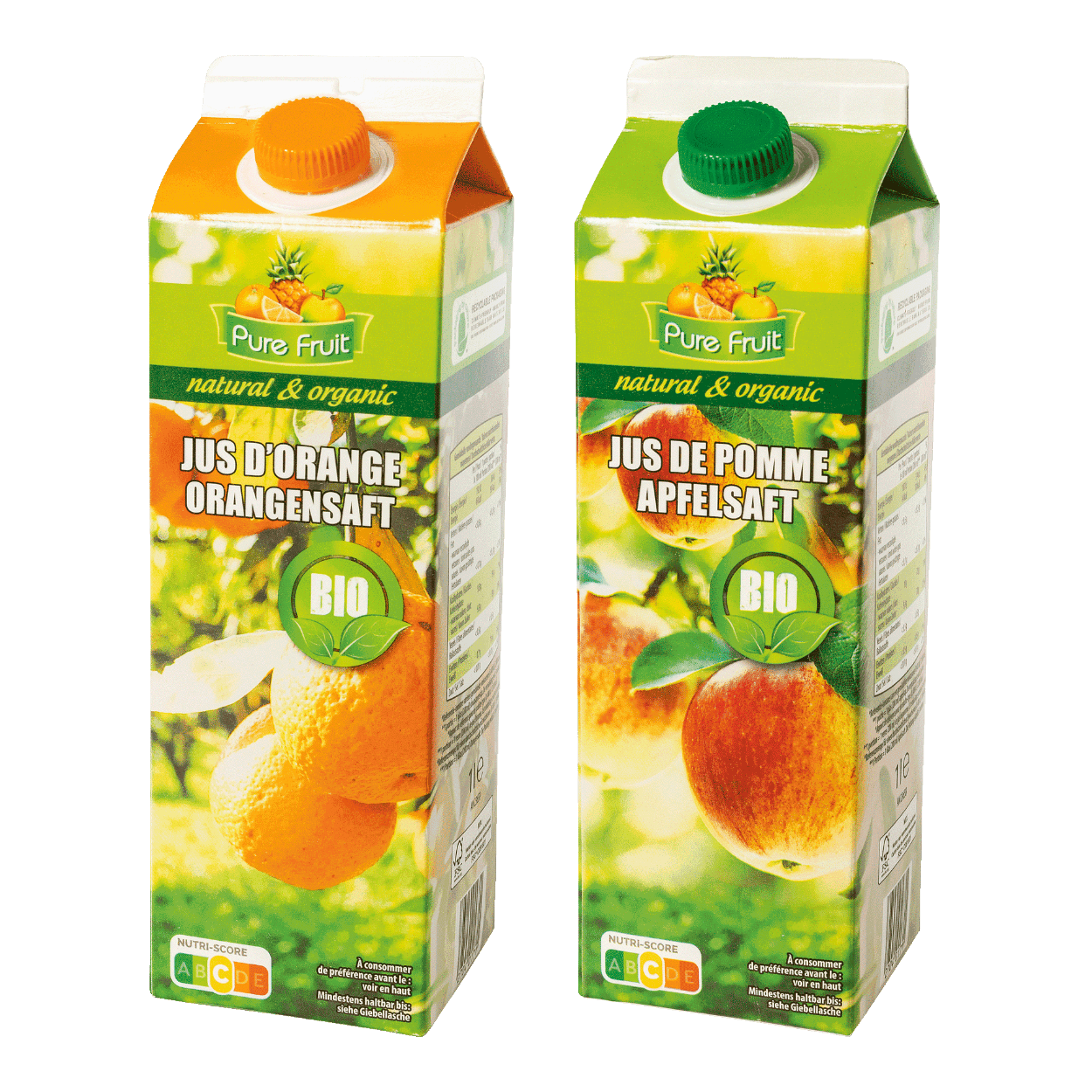Jus de fruits bio PURE FRUIT BIO® bon marché chez ALDI