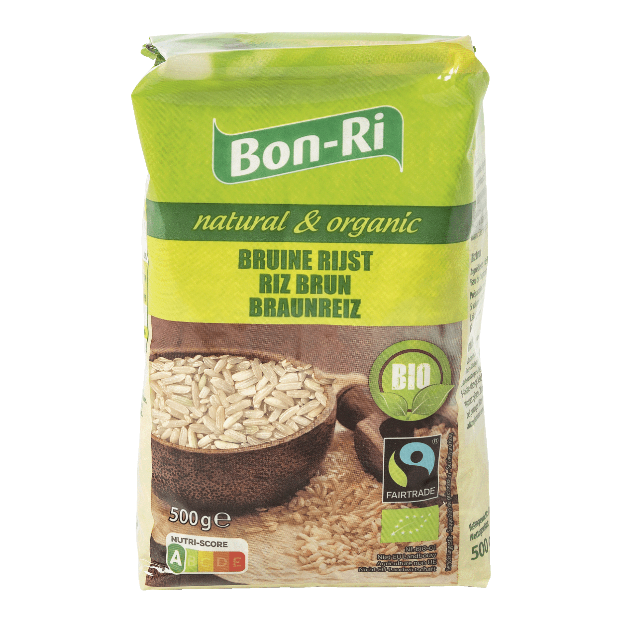 Volwaardige Fairtrade-biorijst BON-RI BIO® kopen bij ALDI België