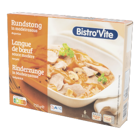 BISTRO'VITE® Rinderzunge in Madeirasoße günstig bei ALDI