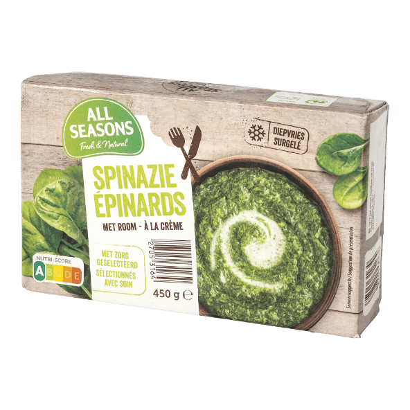 Spinazie met room ALL SEASONS® kopen bij ALDI België