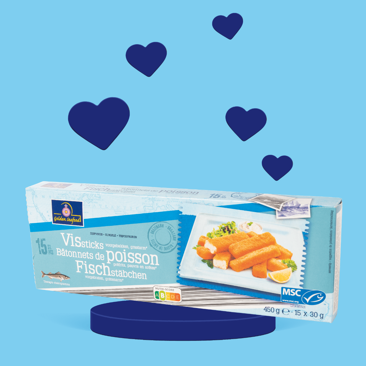 Vissticks, 15 st. GOLDEN SEAFOOD® kopen bij ALDI België