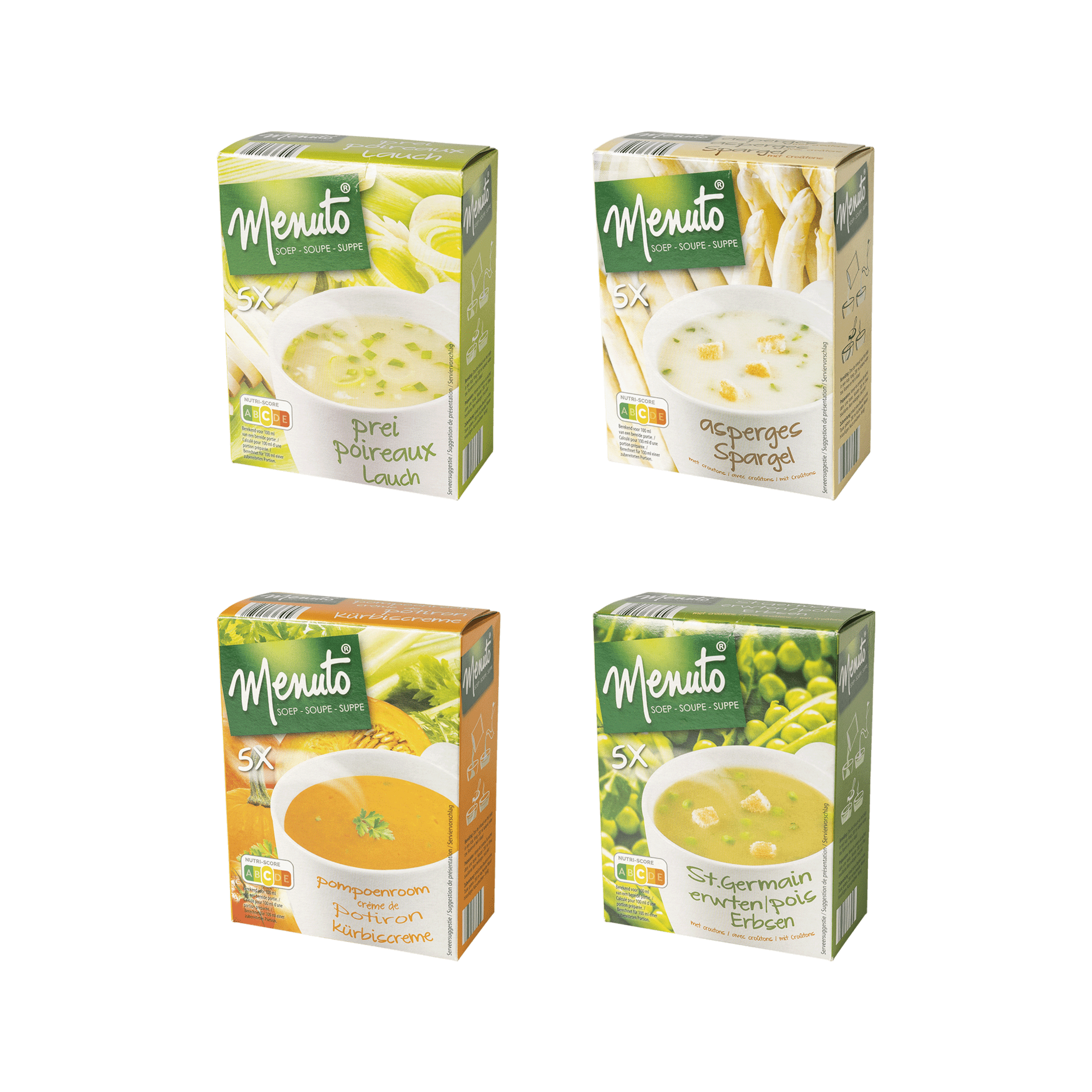 MENUTO® Soupe instantanée, 5 sachets bon marché chez ALDI