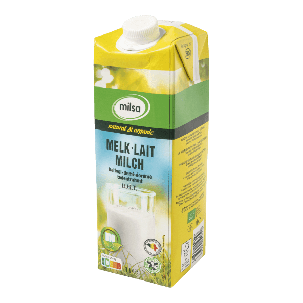 Halfvolle biomelk MILSA BIO® kopen bij ALDI België