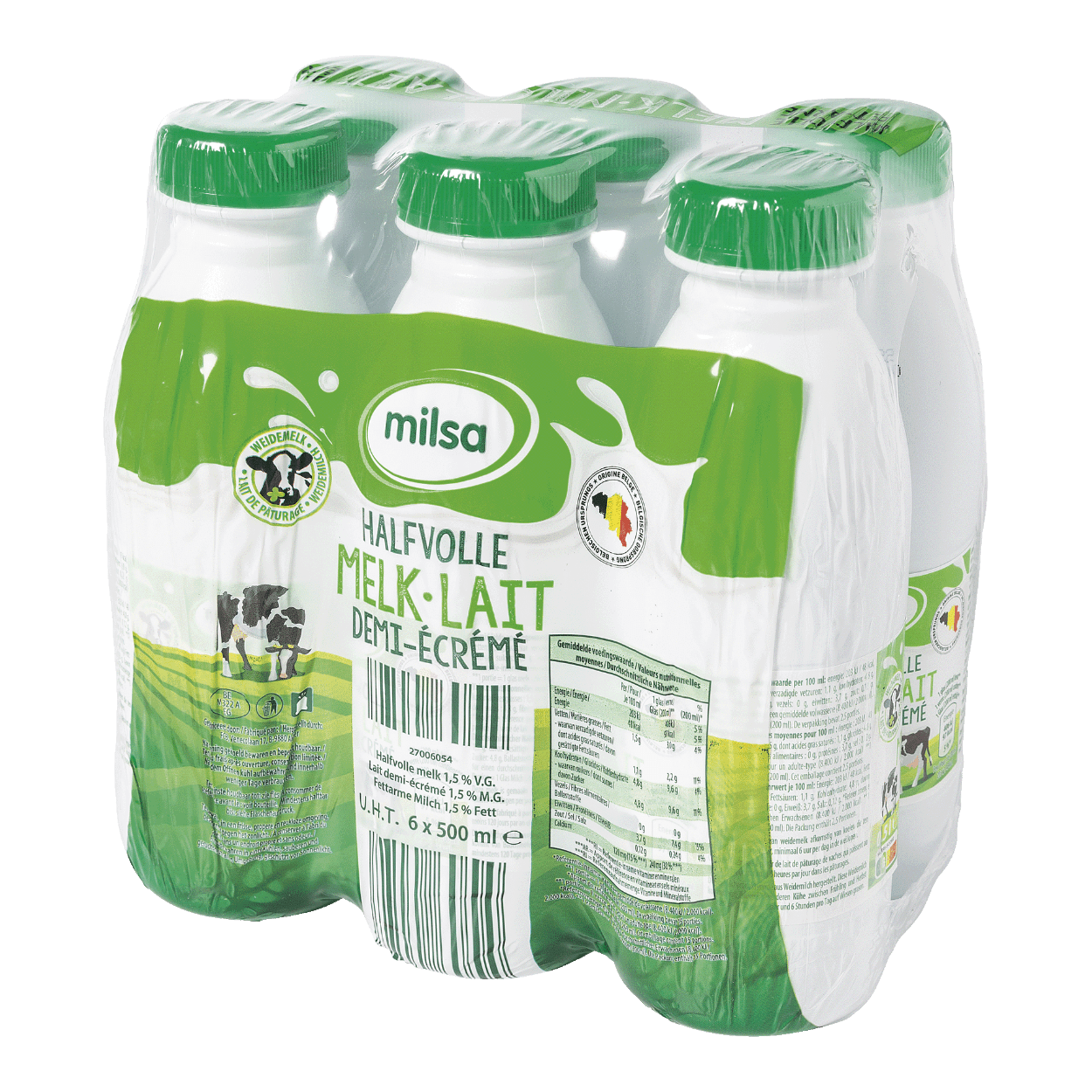 MILSA® Halfvolle melk, 6 st. kopen bij ALDI België