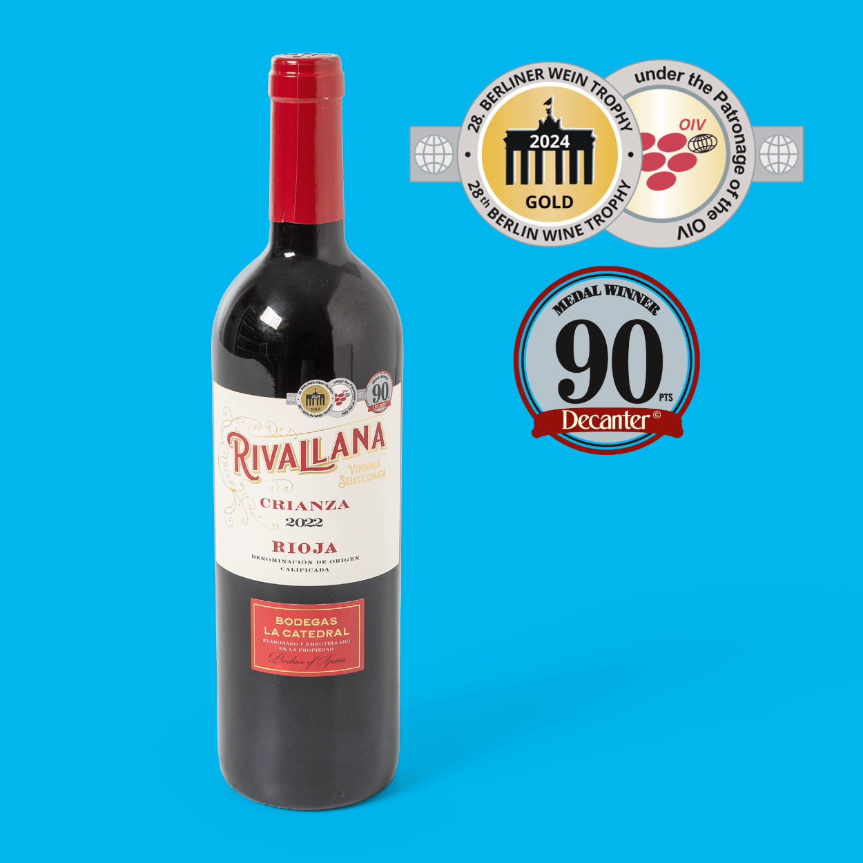 Rioja DOC Crianza 'Rivallana' kopen bij ALDI België