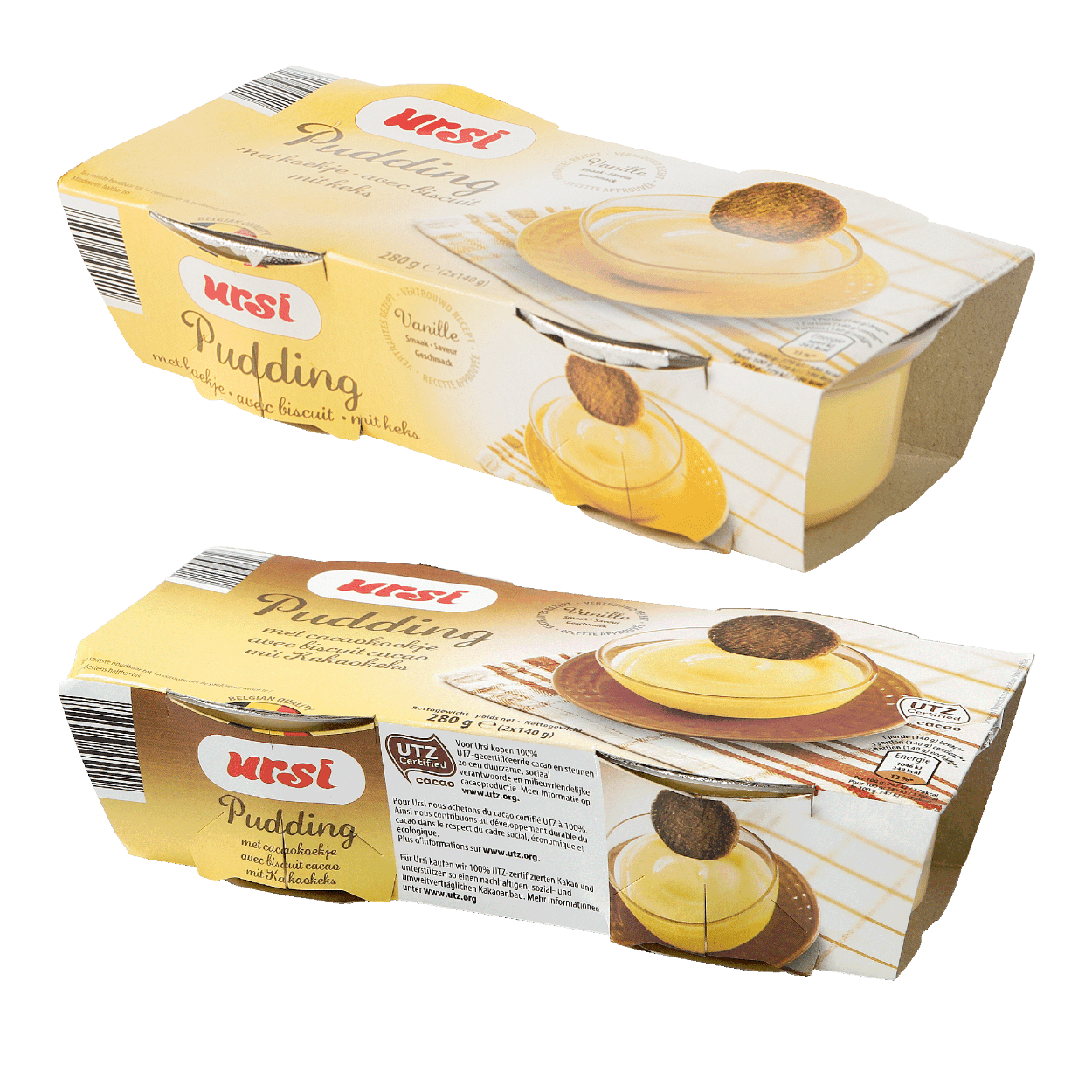 Vanillepudding met koekje URSI® kopen bij ALDI België