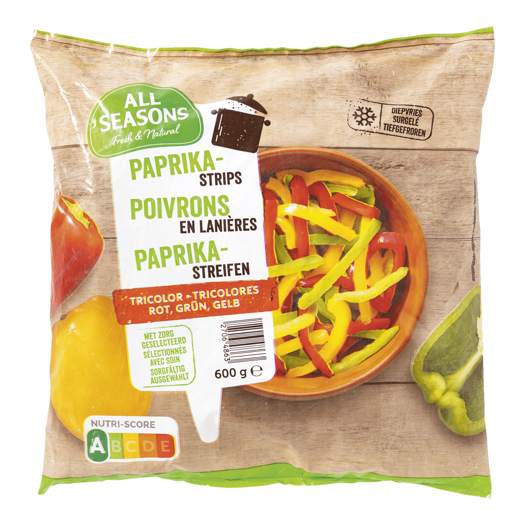 ALL SEASONS® Paprikareepjes kopen bij ALDI België