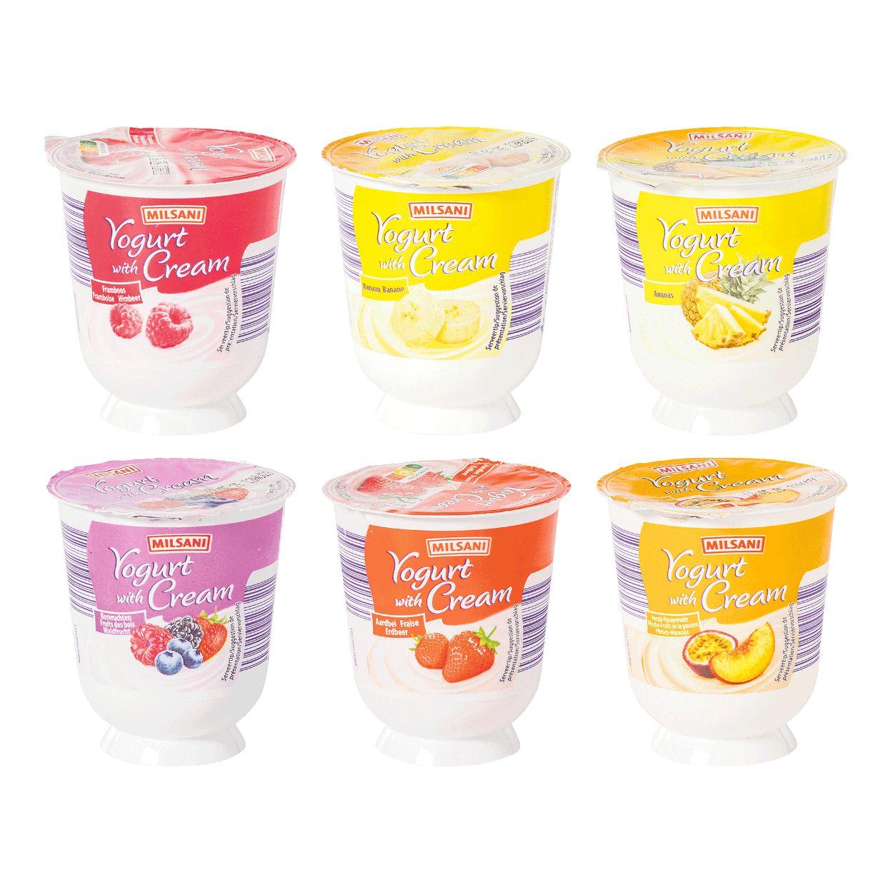Volle yoghurt met fruit MILSANI® kopen bij ALDI België