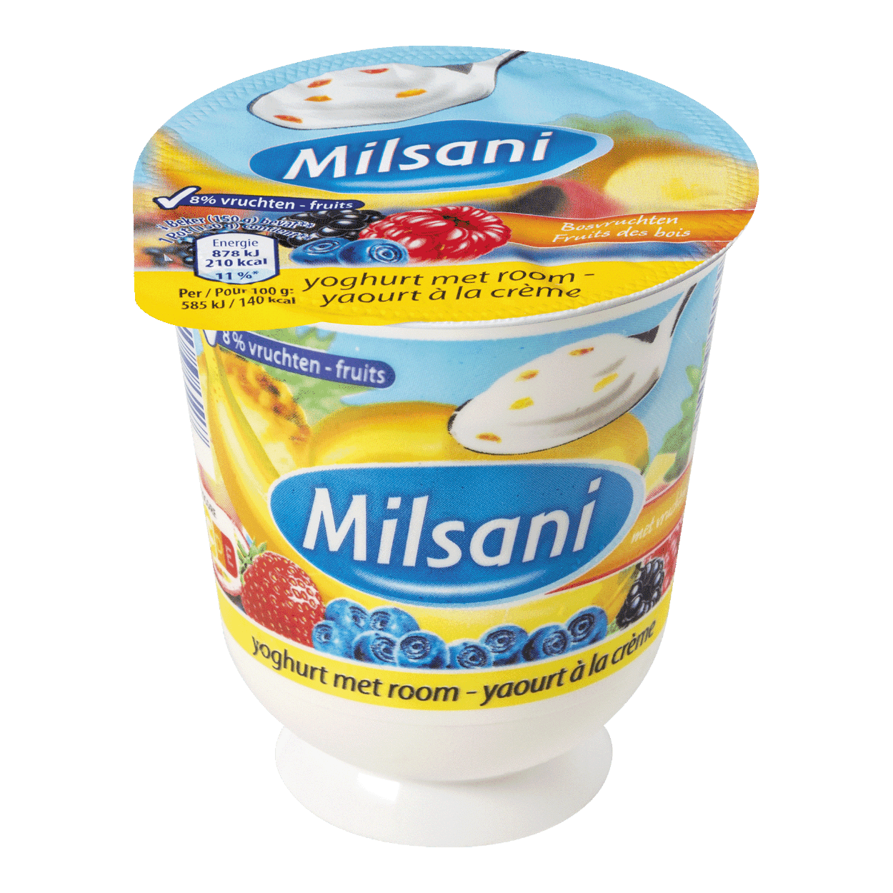 Volle yoghurt met fruit MILSANI® kopen bij ALDI België
