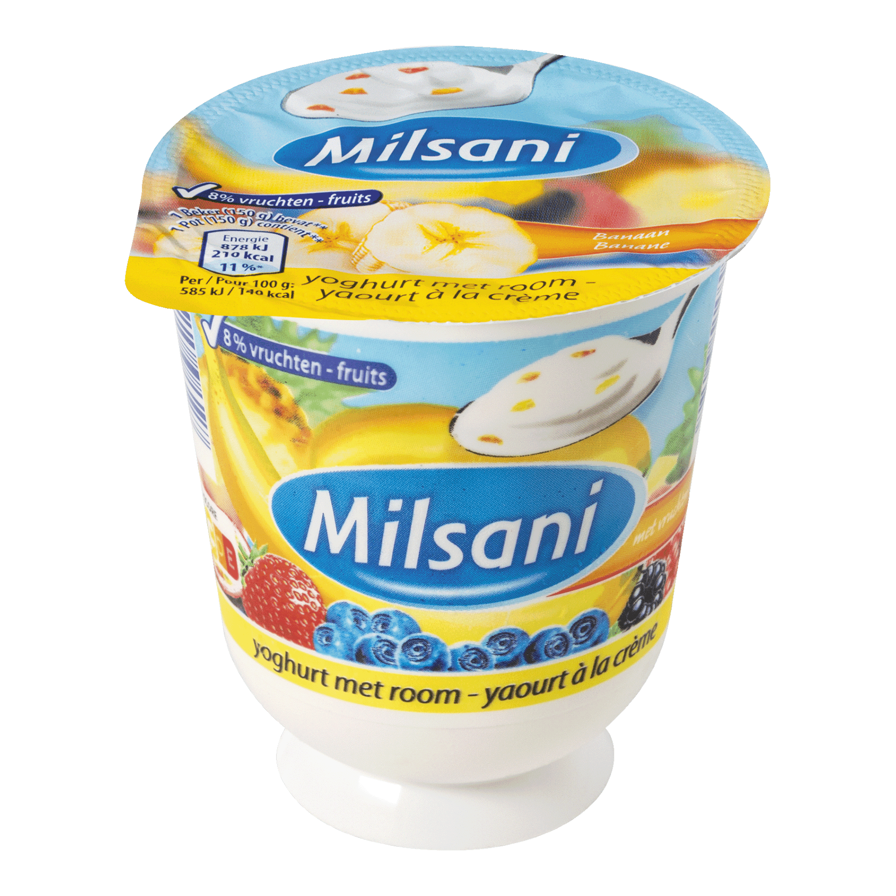 MILSANI® Volle yoghurt met fruit kopen bij ALDI België