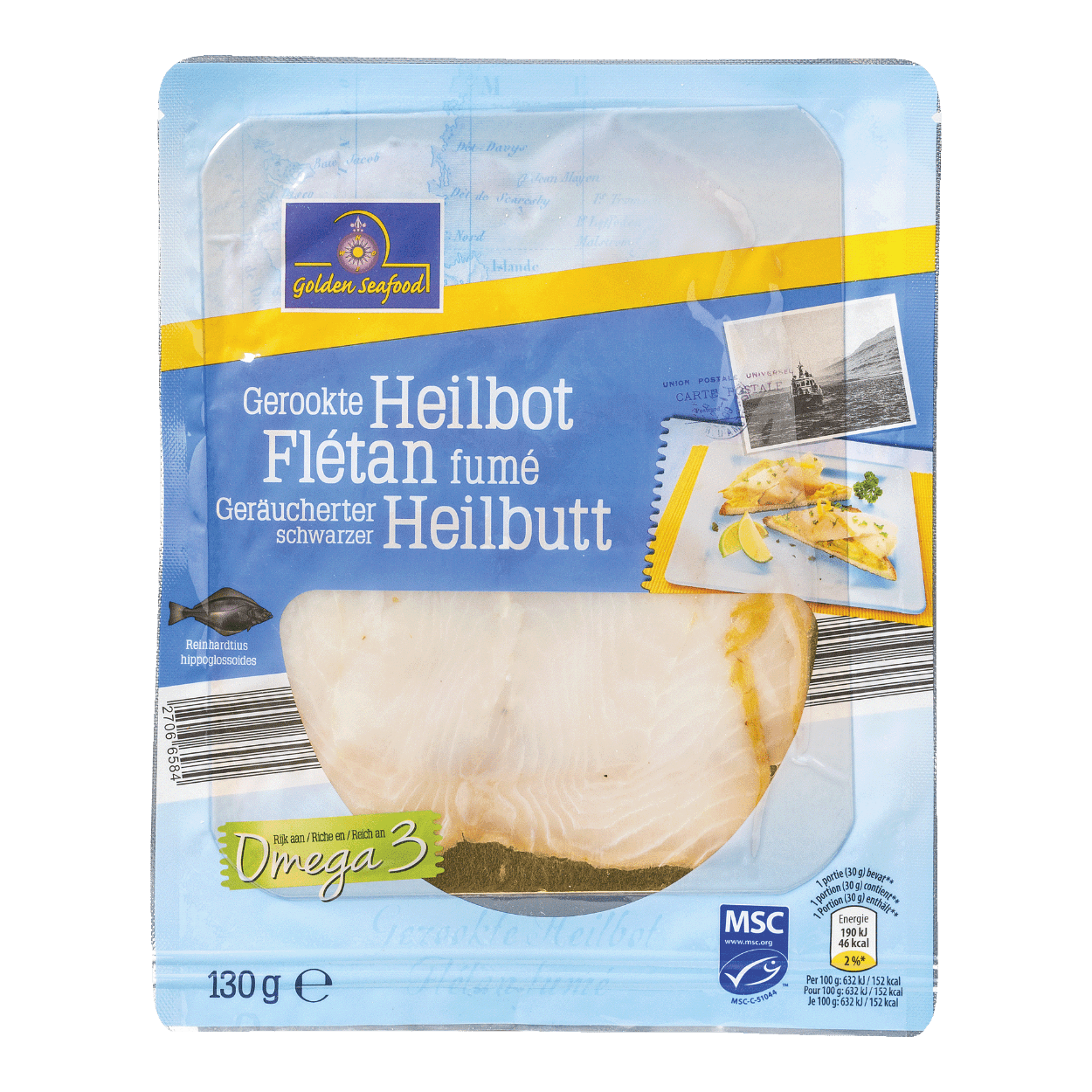 GOLDEN SEAFOOD® Gerookte heilbot kopen bij ALDI België