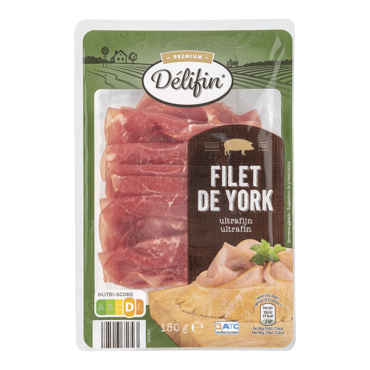 Filet de York DÉLIFIN® bon marché chez ALDI
