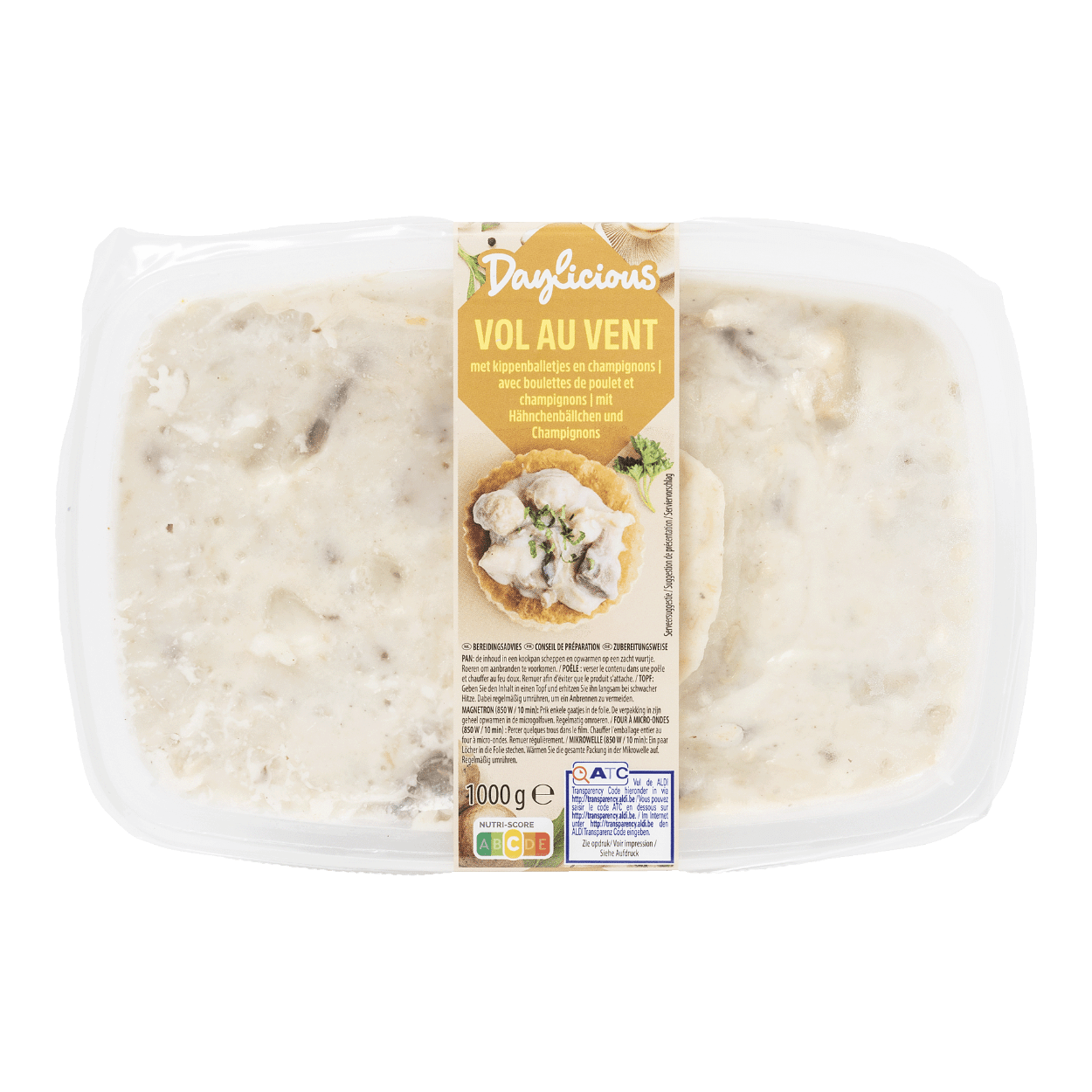 Vol-au-vent DAYLICIOUS® kopen bij ALDI België