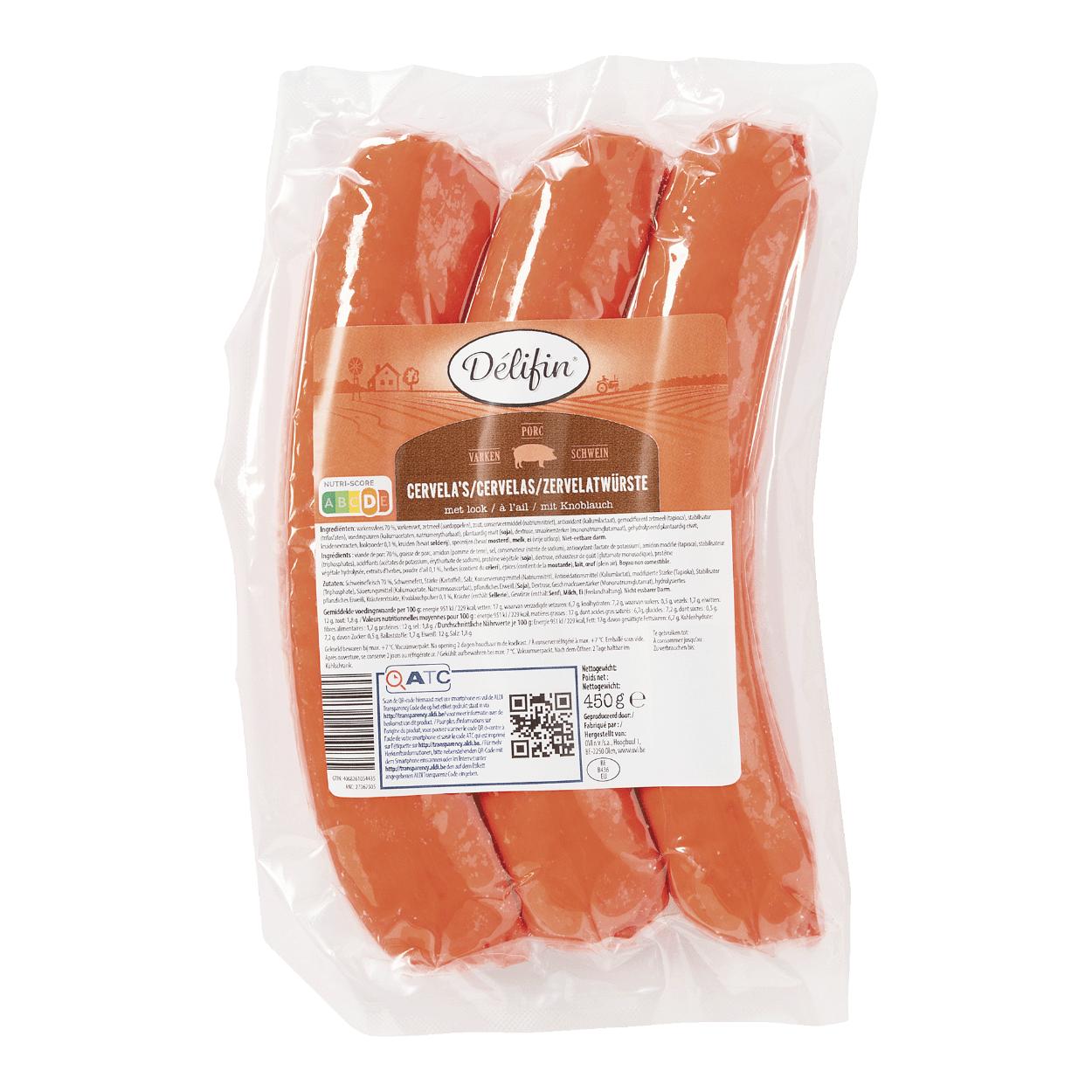 Cervela's, 3 st. DÉLIFIN® kopen bij ALDI België