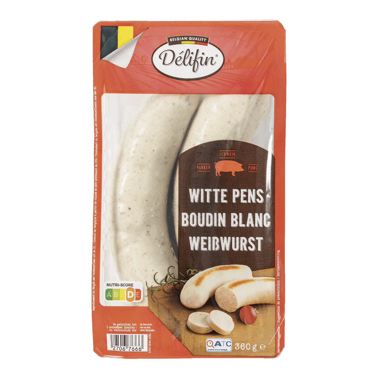 Witte pensen, 2 st. DÉLIFIN® kopen bij ALDI België
