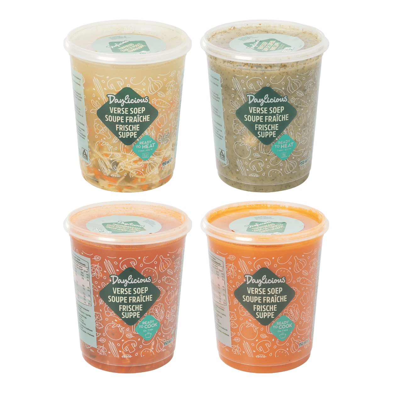 Verse soep DAYLICIOUS® kopen bij ALDI België