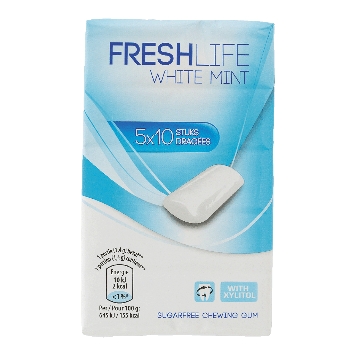 FRESHLIFE® Chewing-gum, pack de 5 bon marché chez ALDI