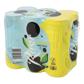 RIVER® Iced tea zero, 6 st. kopen bij ALDI België