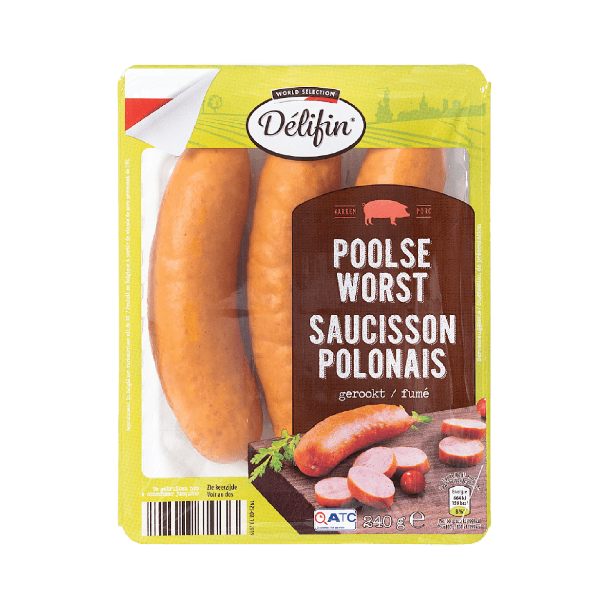 Poolse worsten, 3 st. DÉLIFIN® kopen bij ALDI België