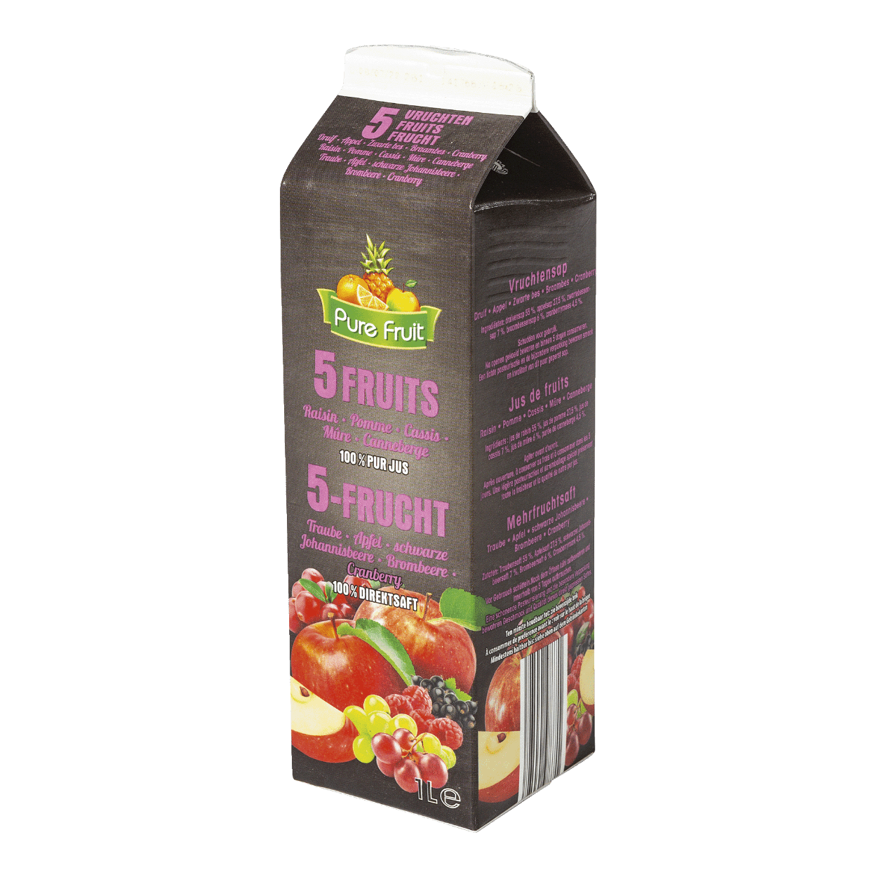Jus multifruits premium PURE FRUIT® bon marché chez ALDI