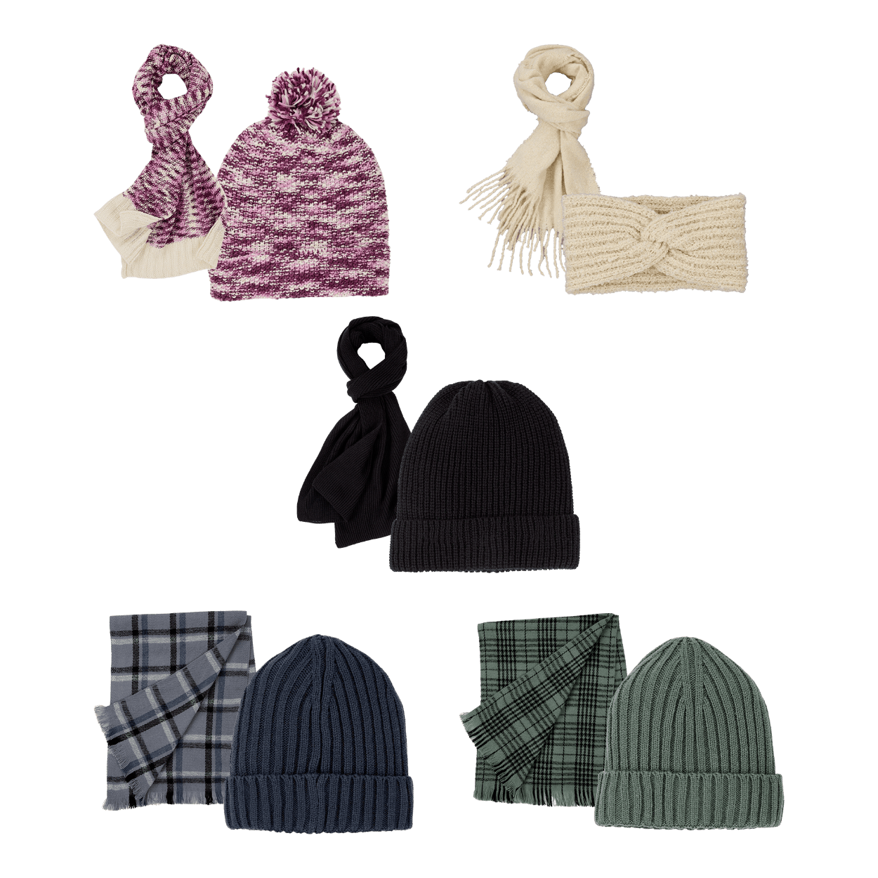 Schal und Mütze/Stirnband CRANE® günstig bei ALDI