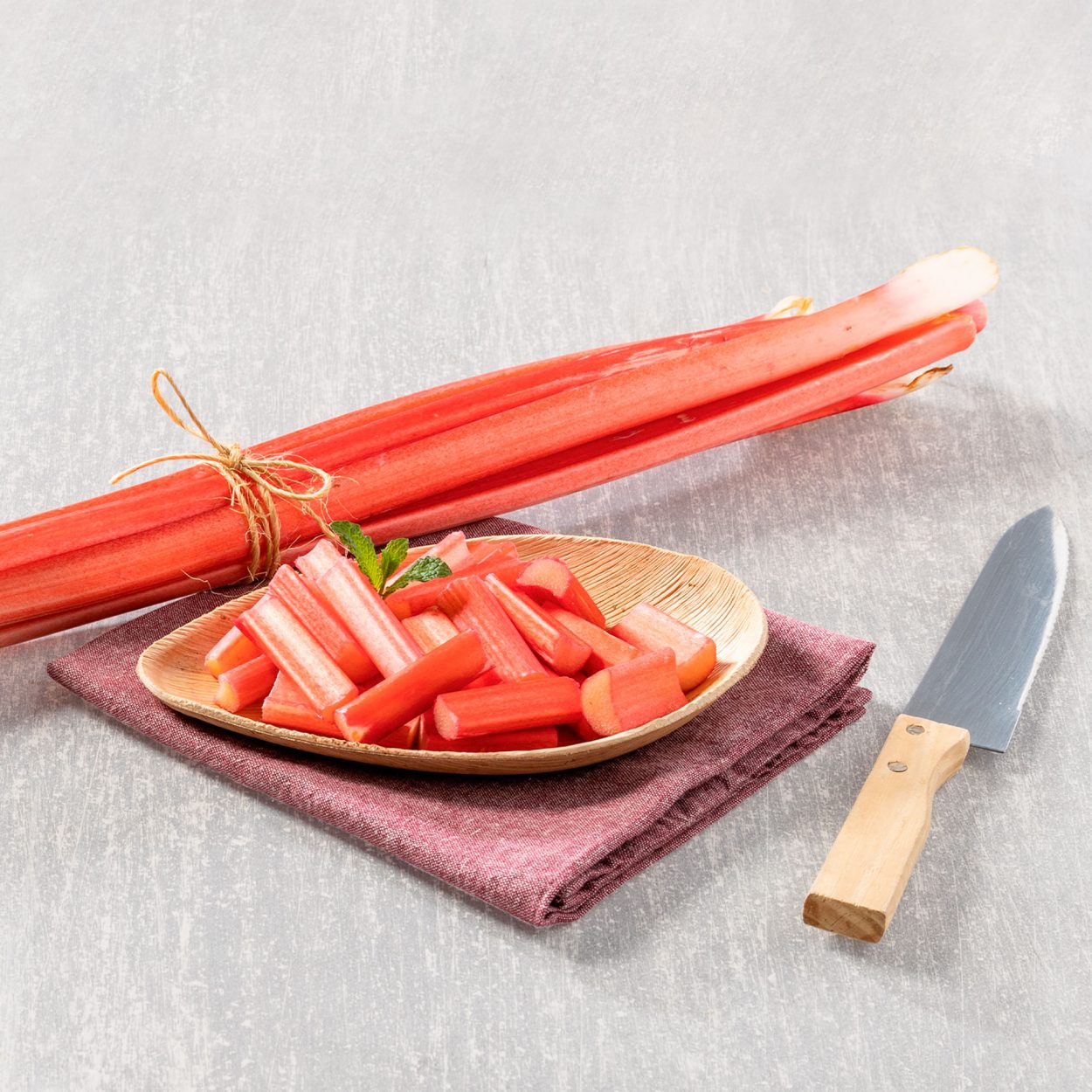 Rhubarbe bon marché chez ALDI