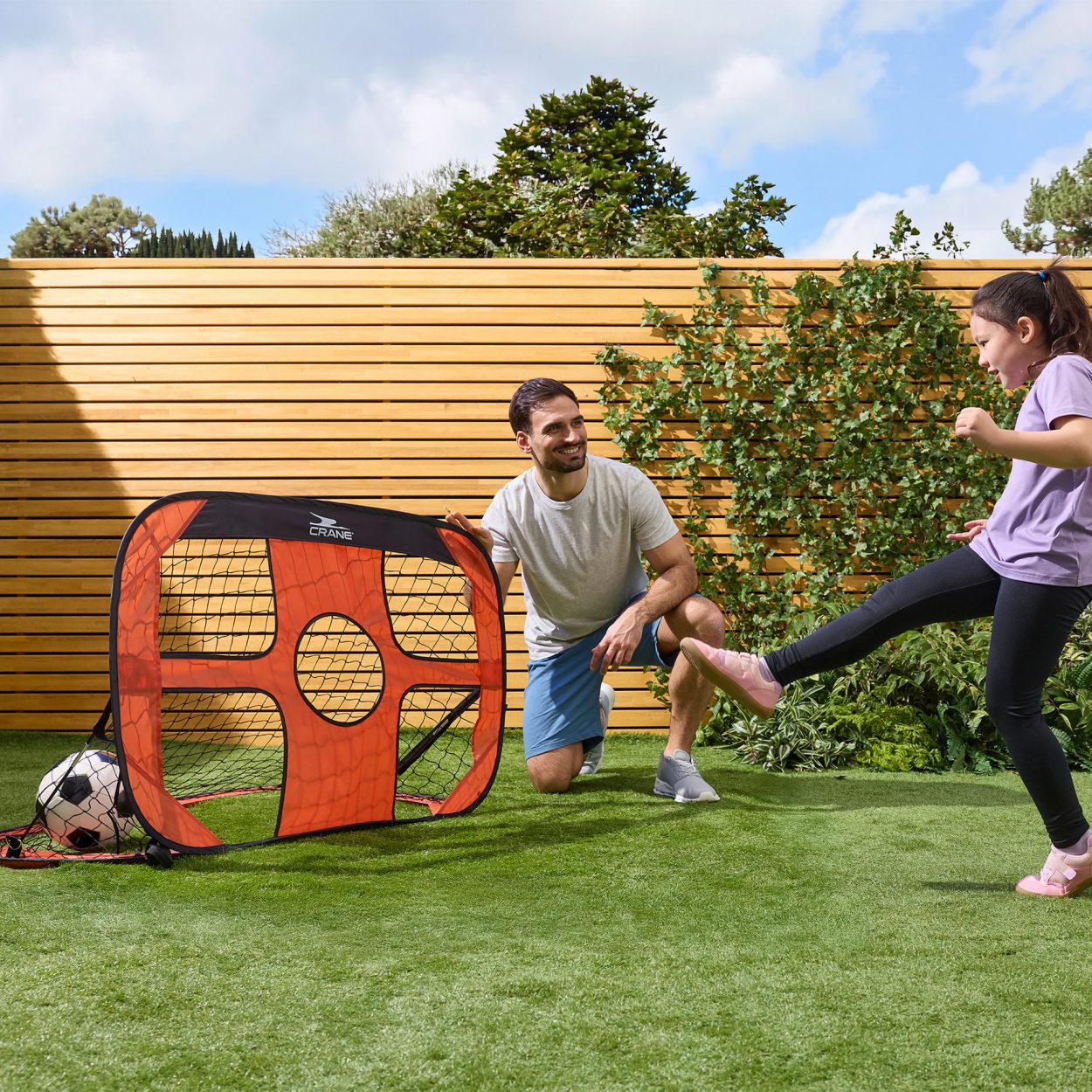 Filet de futnet ou kit de but de football CRANE® bon marché chez ALDI