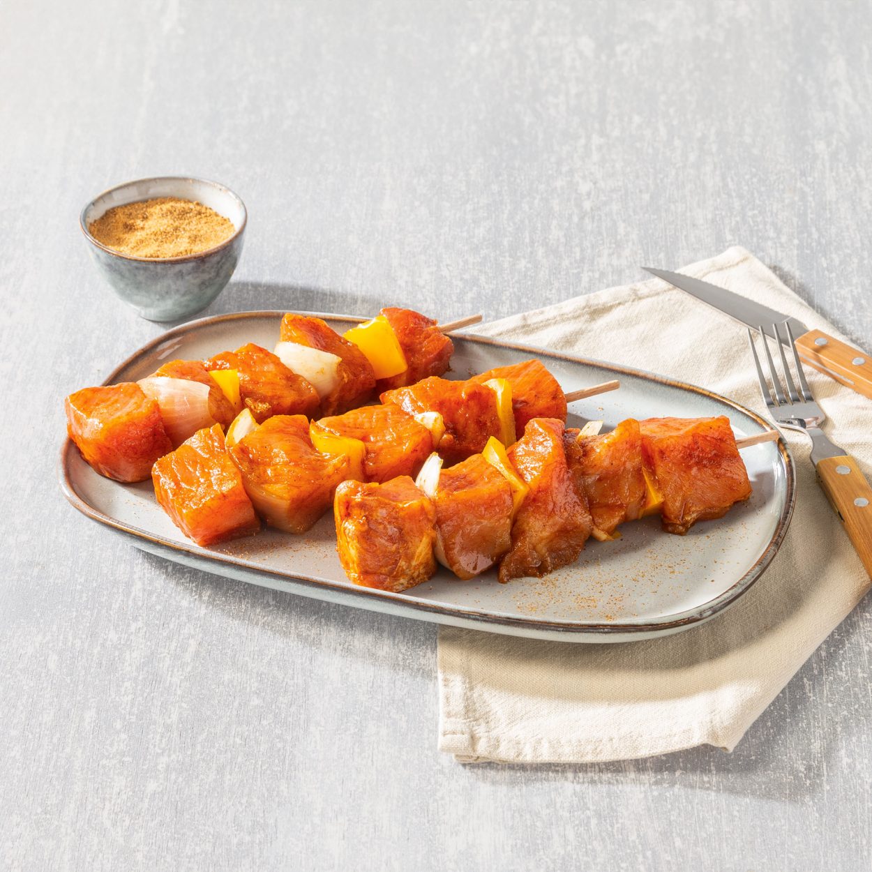 Brochette de porc, 3 pcs BBQ® bon marché chez ALDI