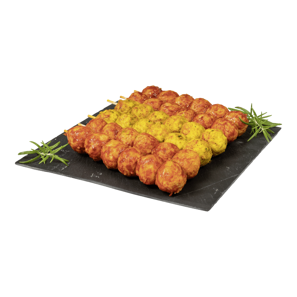 Brochette de boulettes au poulet XXL, 6 pcs bon marché chez ALDI
