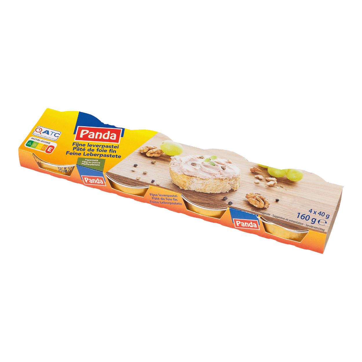 Fijne leverpastei, 4-pack PANDA® kopen bij ALDI België