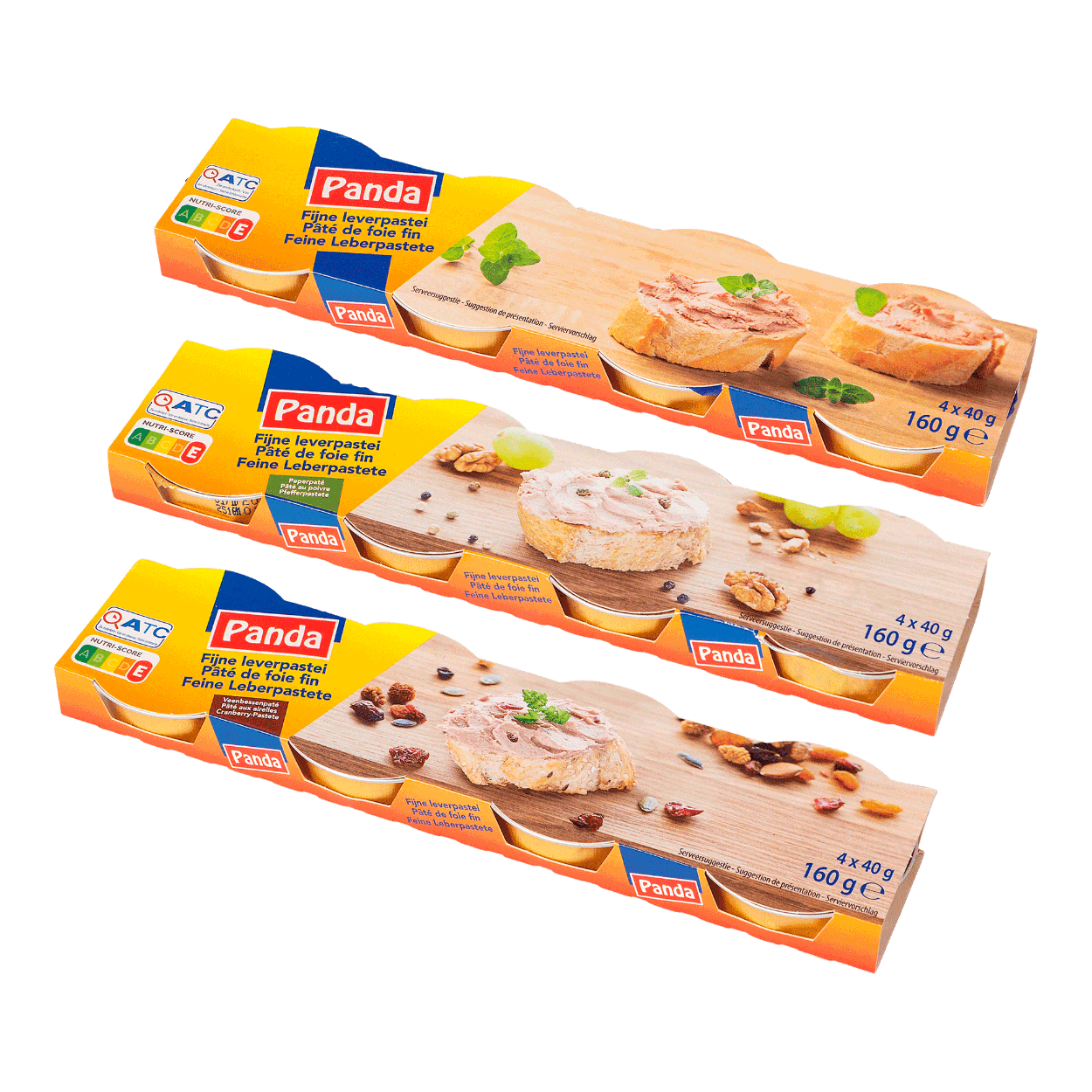 Fijne leverpastei, 4-pack PANDA® kopen bij ALDI België