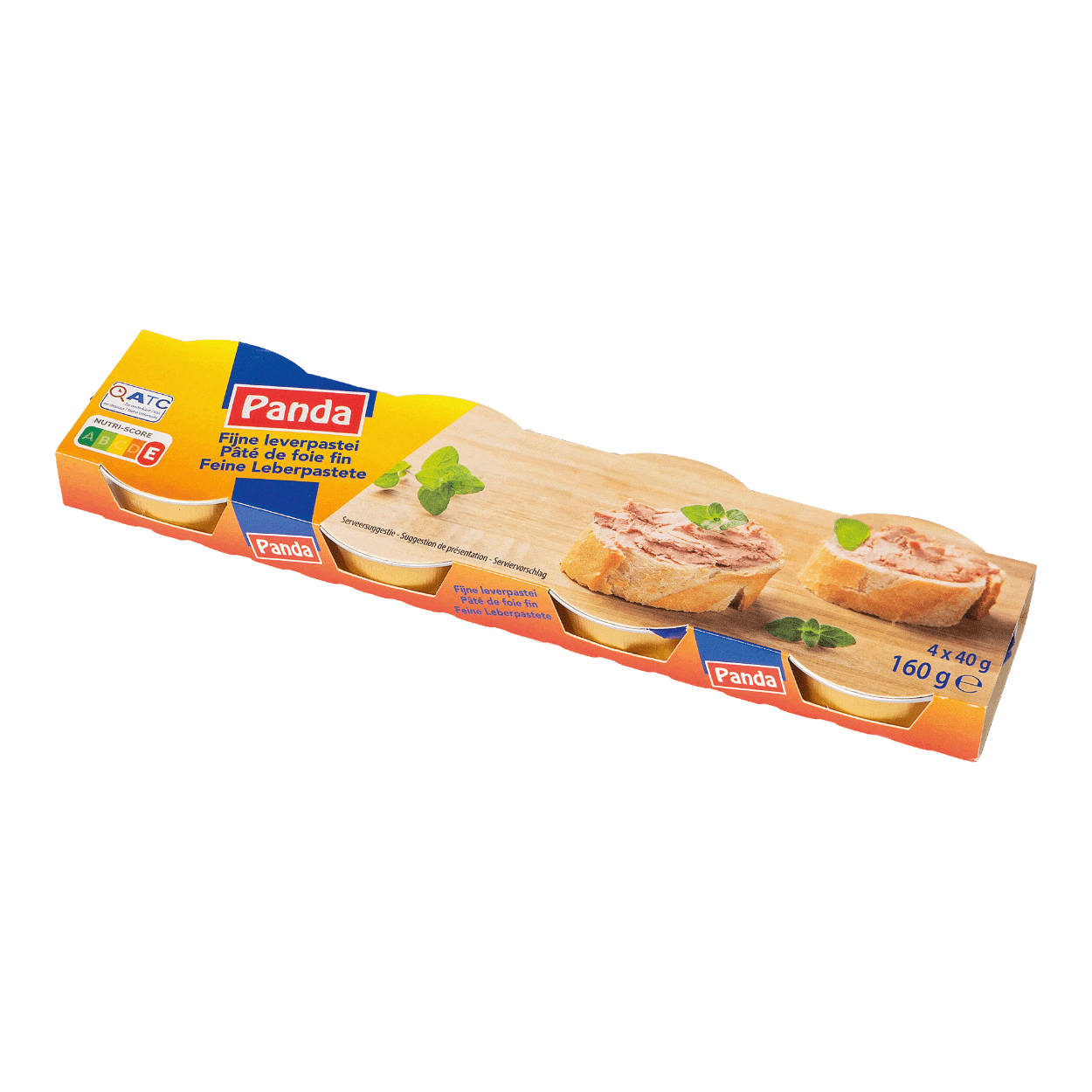 Fijne leverpastei, 4-pack PANDA® kopen bij ALDI België