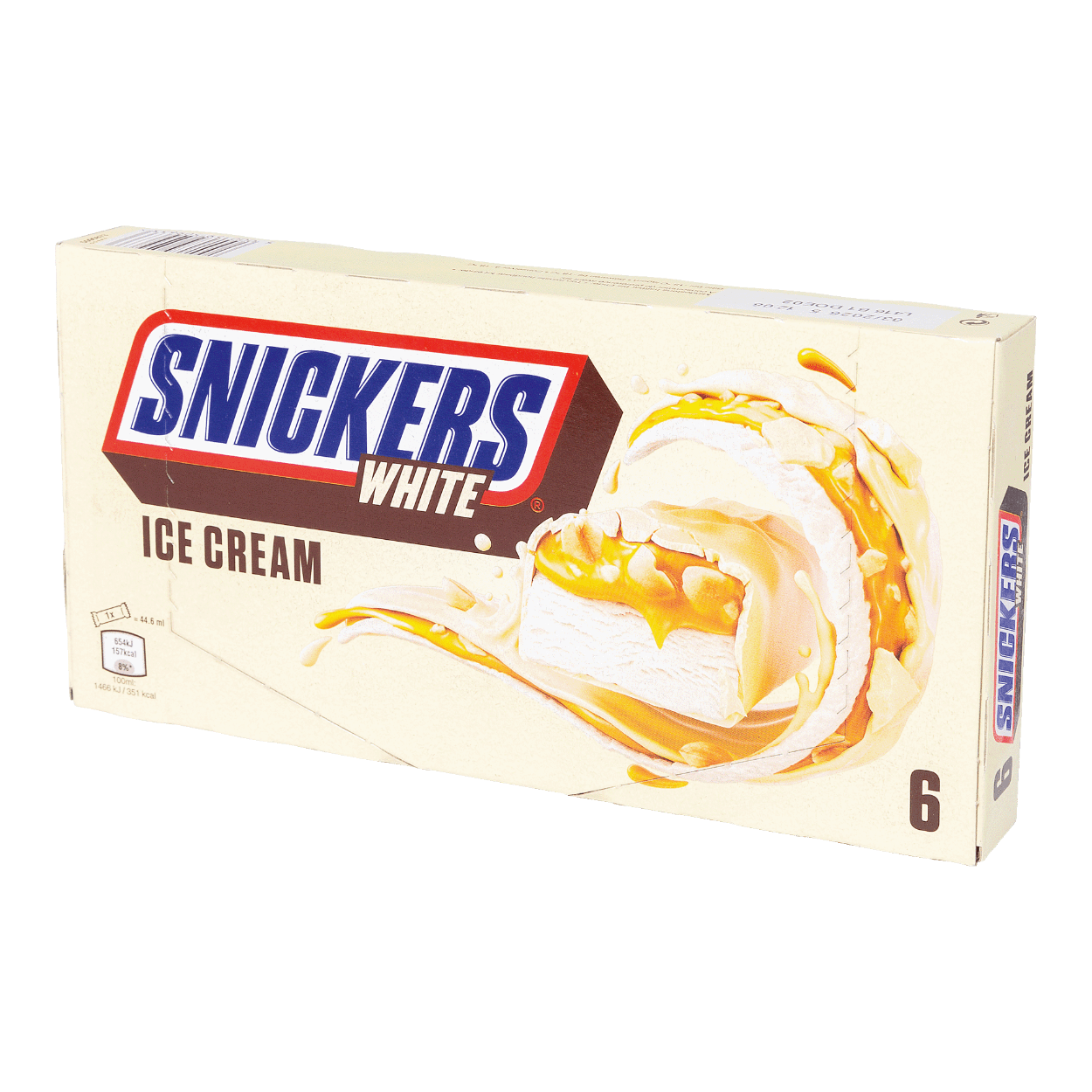Snickers white ice cream, 6 st. SNICKERS® kopen bij ALDI België