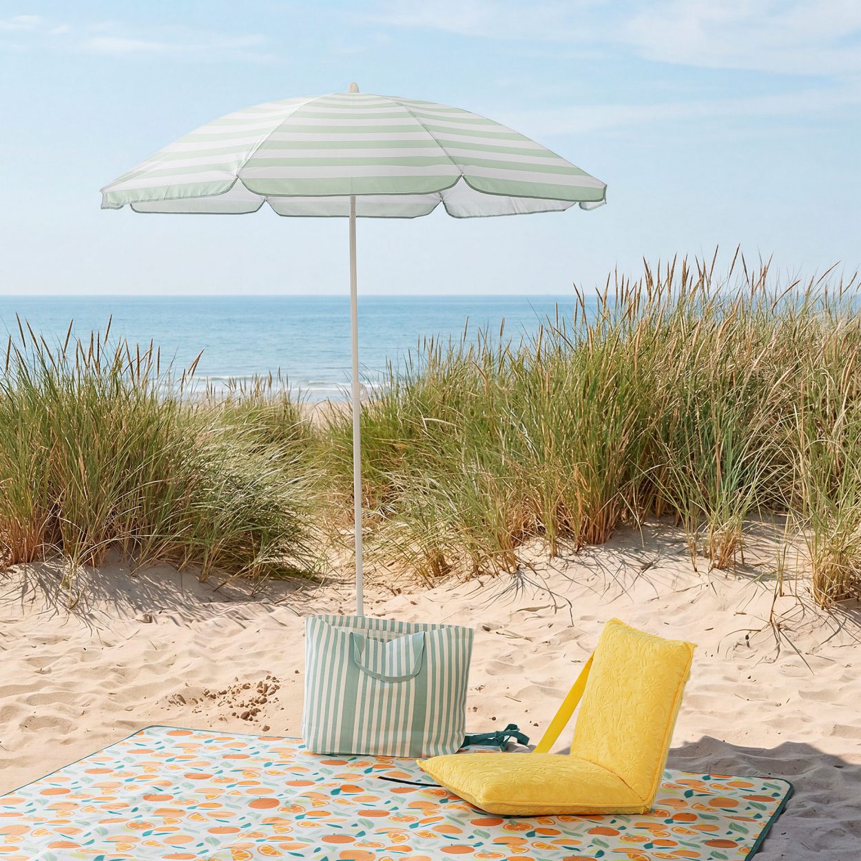 Parasol de plage BELAVI® bon marché chez ALDI