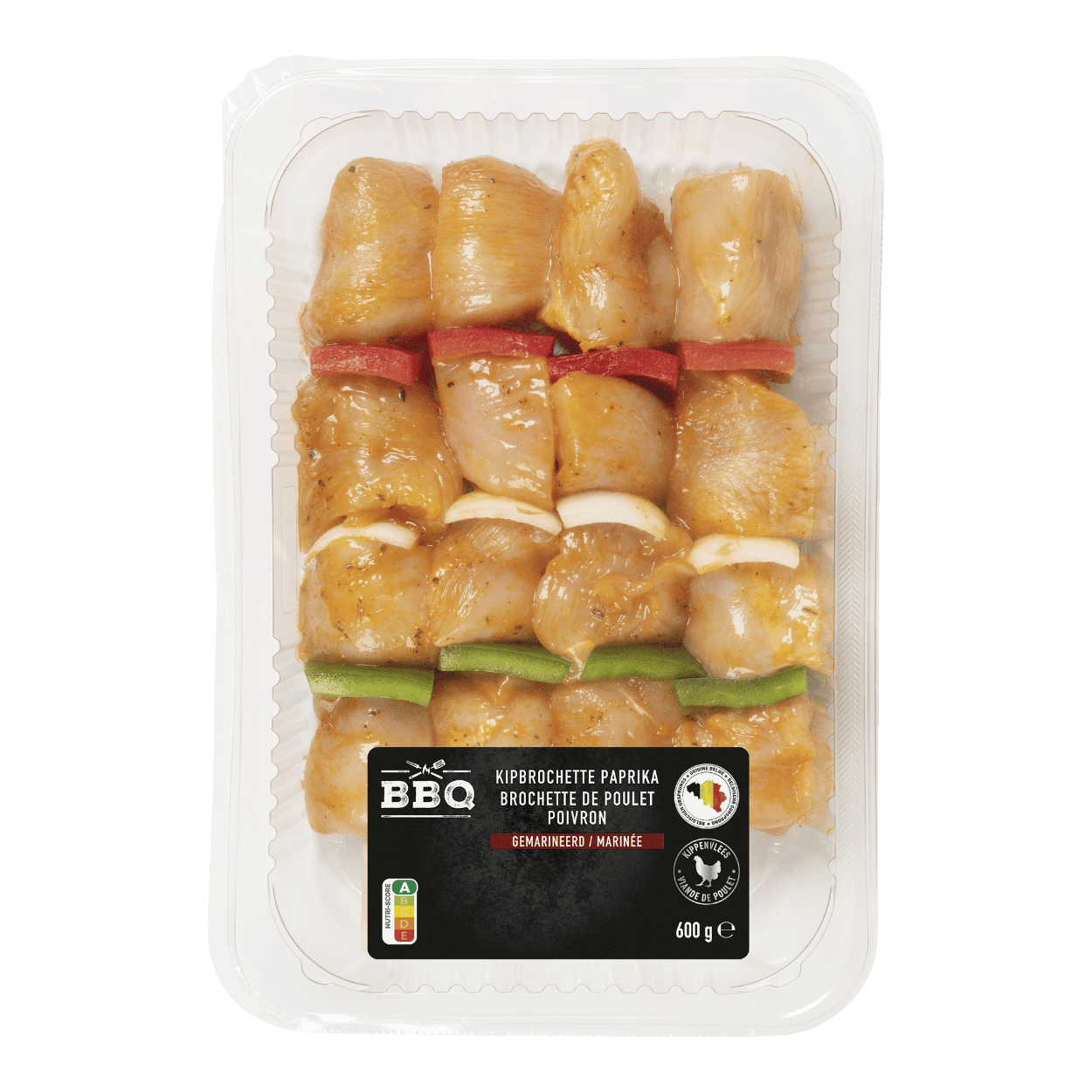 Kipbrochette paprika, 4 st. BBQ® kopen bij ALDI België