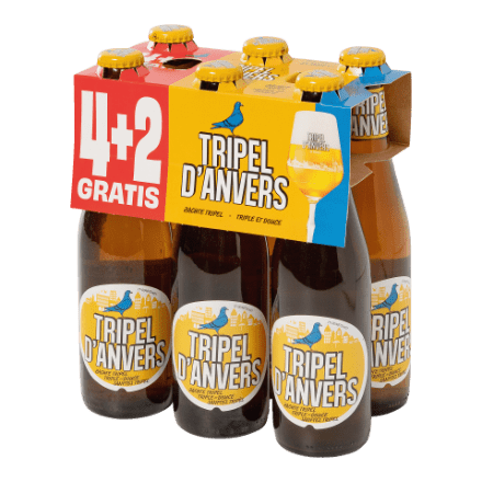 Sterk blond bier, 6 st. TRIPEL D'ANVERS® kopen bij ALDI België