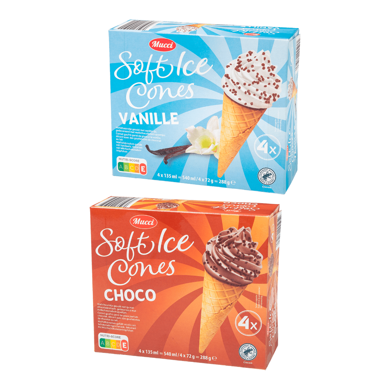 Softeishörnchen, 4 St. MUCCI® günstig bei ALDI