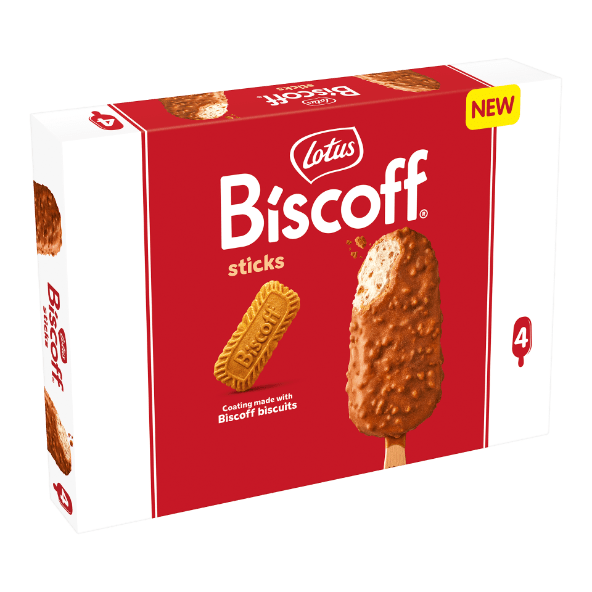 Eis am Stiel, 4 St. LOTUS BISCOFF® günstig bei ALDI
