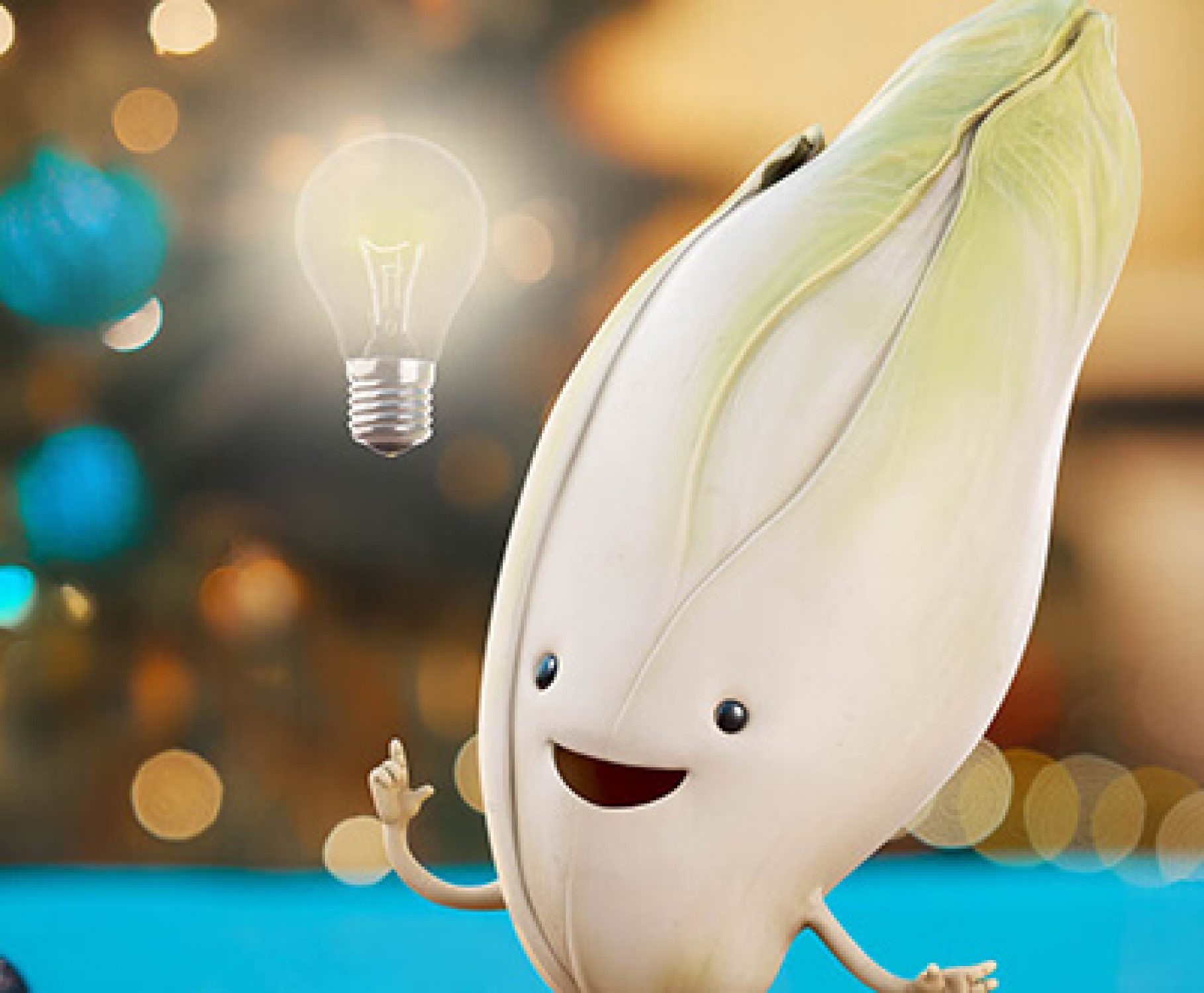 Des fêtes chics et pas chères grâce à Gaston le Chicon | ALDI Belgique