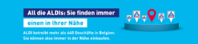 ALDI Belgien – Finden Sie Filialen und Öffnungszeiten