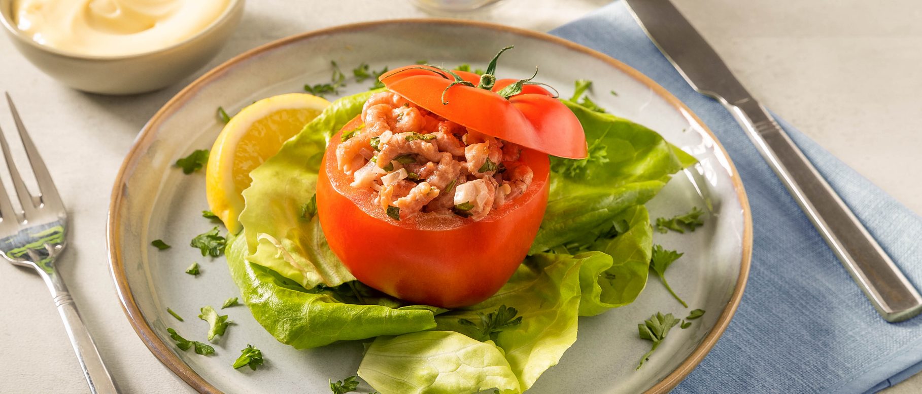 Tomate-crevettes