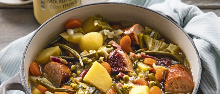 Zelfgemaakte hutsepot