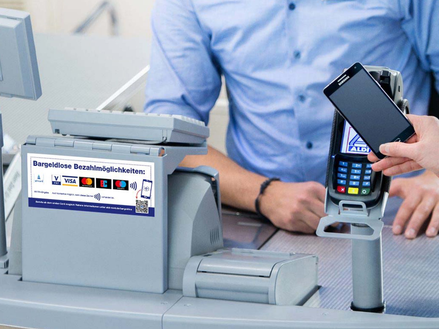 Bargeldlos bezahlen bei ALDI Belgien – Sicher, schnell, einfach